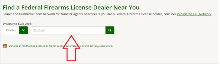 Finding a FFL Dealer in Your Area – GunBroker